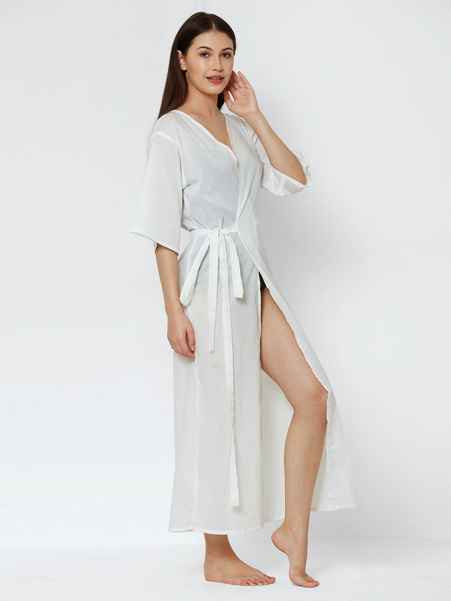 MUNROE ISLAND WRAP DRESS – Esha Lal Swimwear